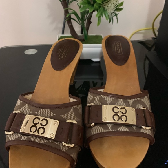 Coach | Shoes | Authentic Coach Mules | Poshmark